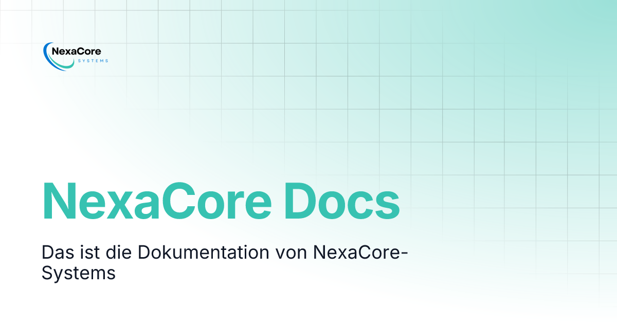 NexaCore Docs | Docs